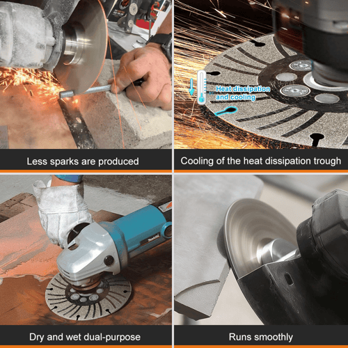 ⚙️ Angle Grinding Wheel – Electroplated Diamond 4 ½" PLUS+ – Housgift
