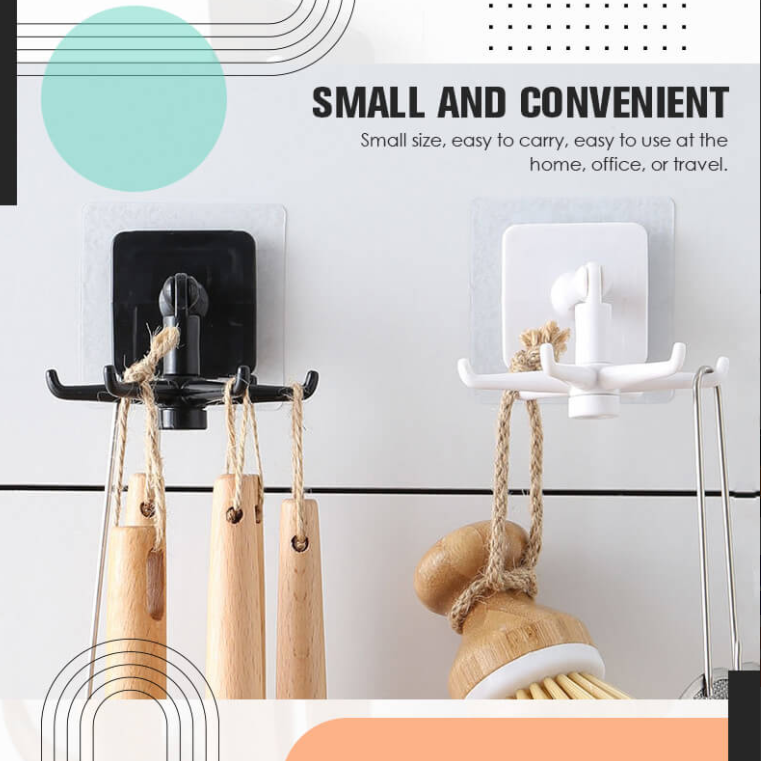 360° Rotating Folding Hook – Housgift